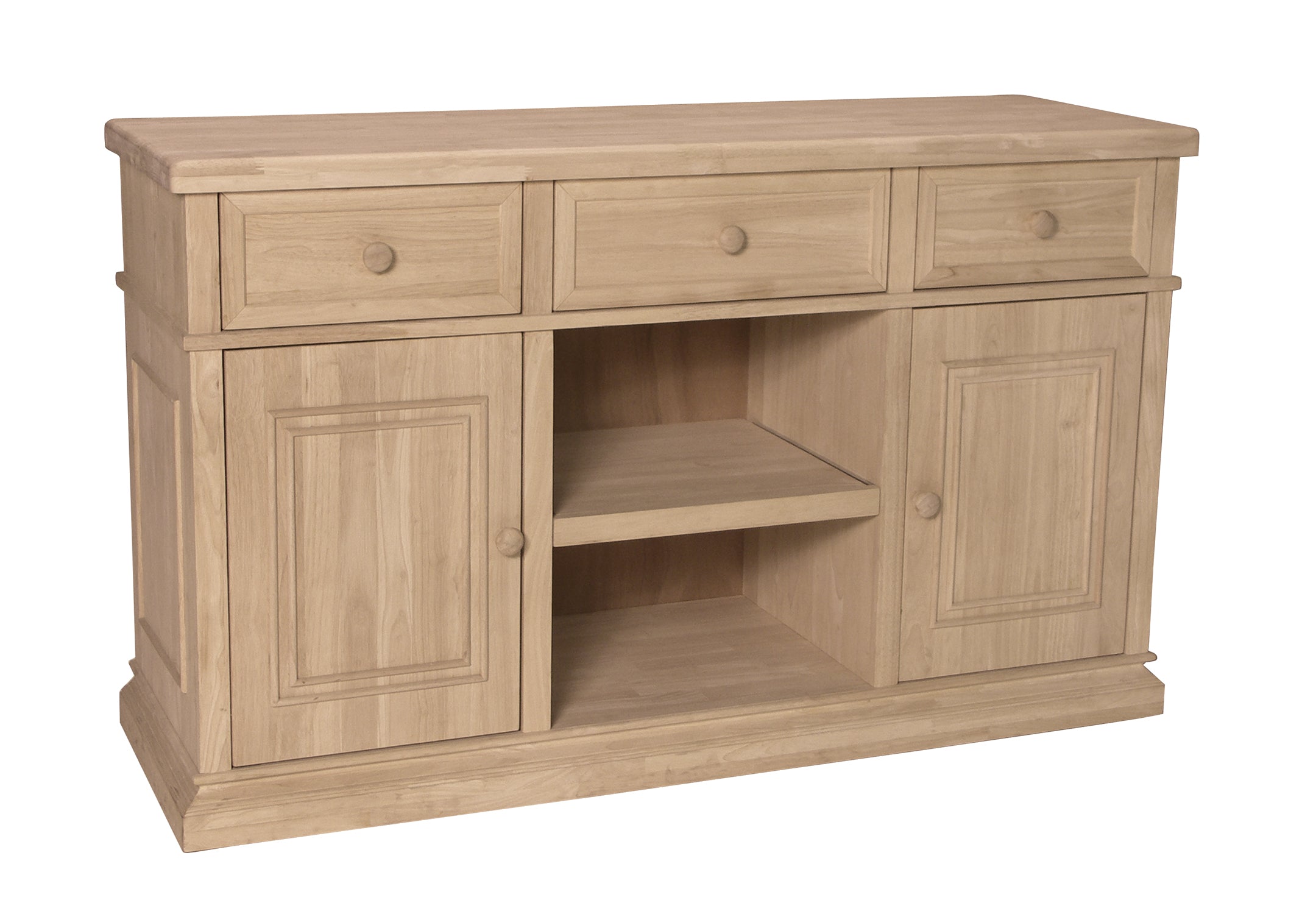 Unfinished furniture sideboard store