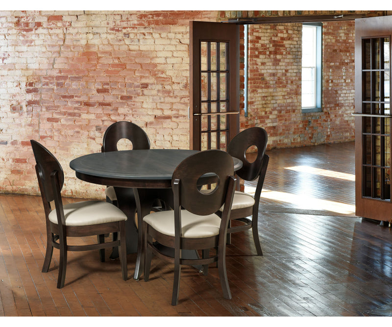 Woodcraft Furniture Real Wood Pedestal Tables