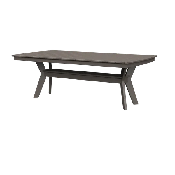 Woodcraft Furniture Chat Outdoor Modern Rectangle Dining Table