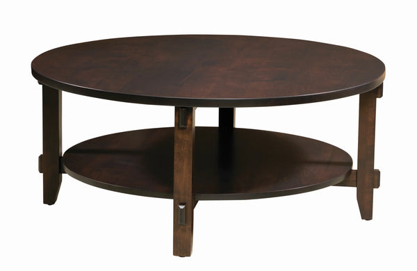 Woodcraft Furniture ~ 42" Round Maple Coffee Table